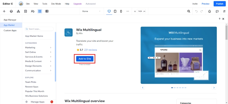 How To Make Your Wix Site Multilingual | Wiksit